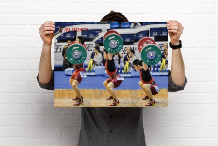 Chinese Weightlifting Posters | Ma Strength